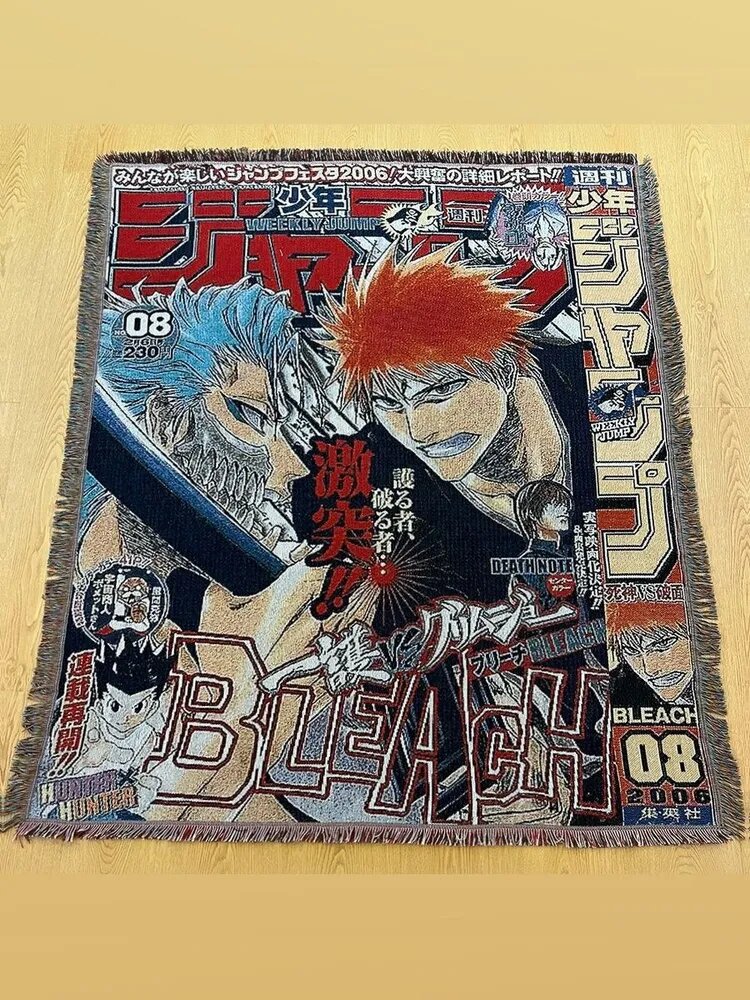 Гобелен Bleach (Блич) с принтом из аниме, 160 x 130 см, для декора