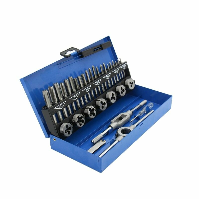 32PCS Набор гаечных ключей Tap Die Metric