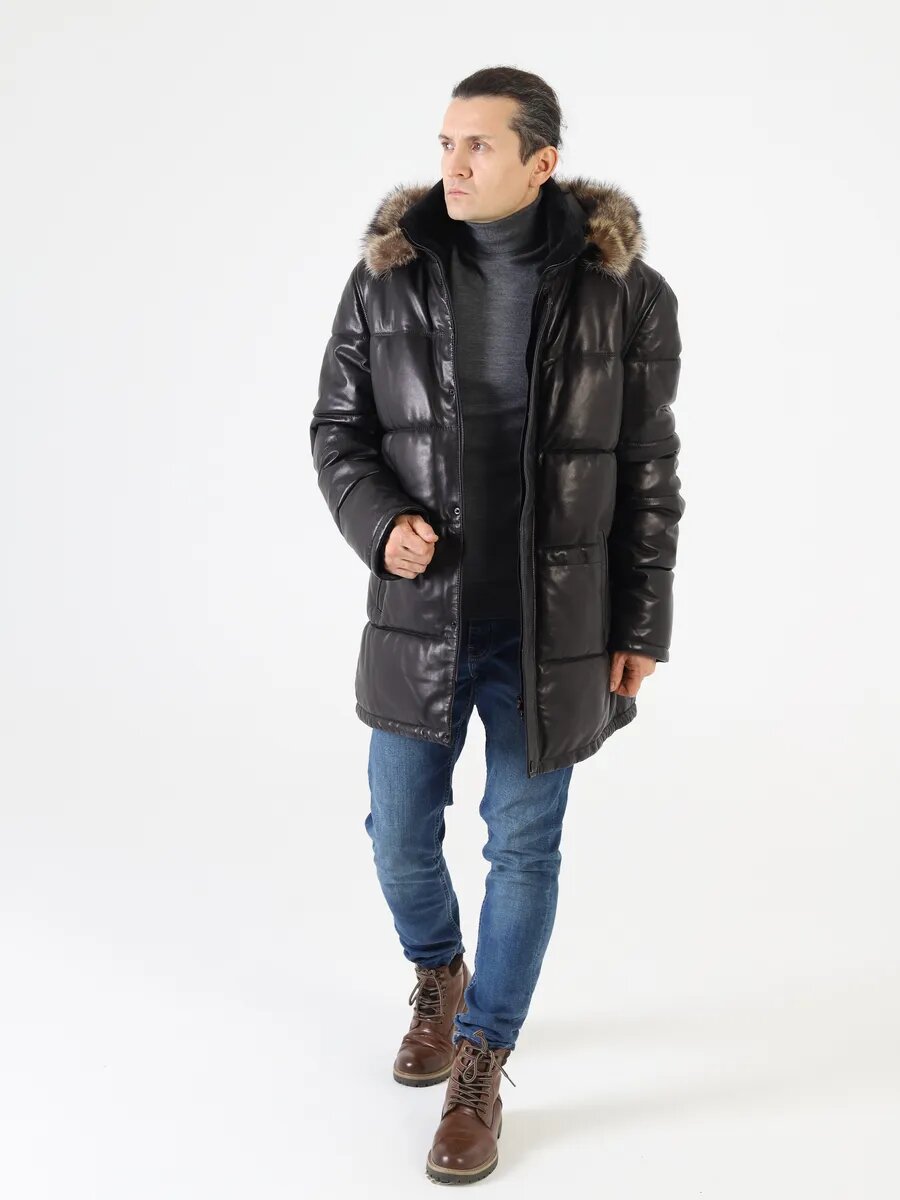 Куртка кожаная