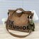 Сумка Disparo Disparo Crossbody, холст, зеленая, коричневая, женская