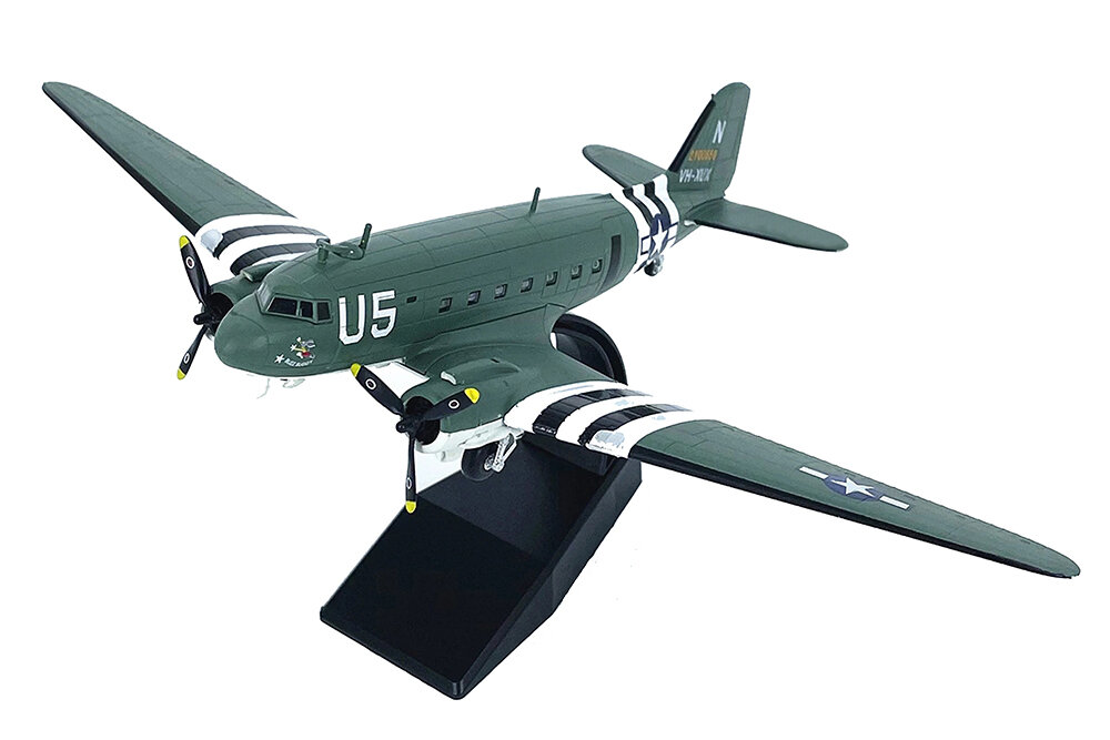 Модель коллекционная PAUDI Douglas C47/DC3 #U5 d-day 75 anniversary 1944 / лисунов ЛИ-2 ссср (дуглас)