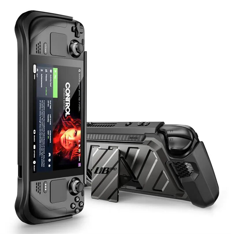 Чехол SUPCASE UB Pro Black для Steam Deck — фото 1