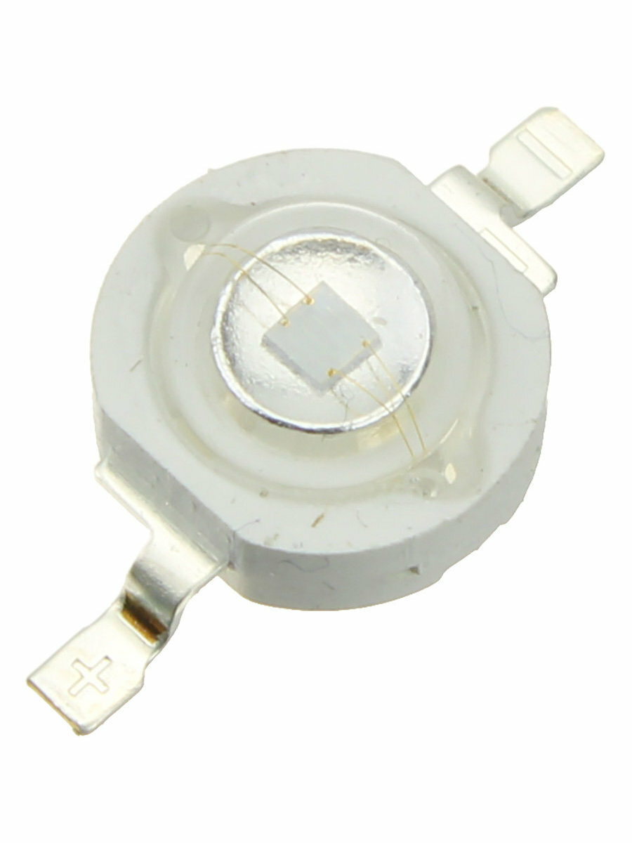 Светодиод 3W 3V УФ ультрафиолетовый 395nm Emitter, фитосветодиод