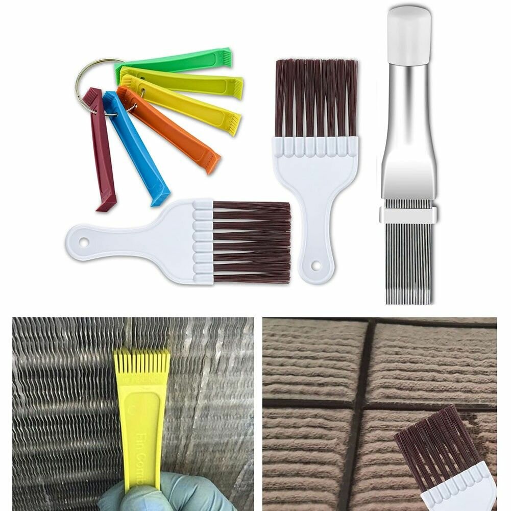 Набор Щеток Для Чистки FCR6 Fin Comb Set Для Змеевиков Радиатора Кондиционера Холодильника