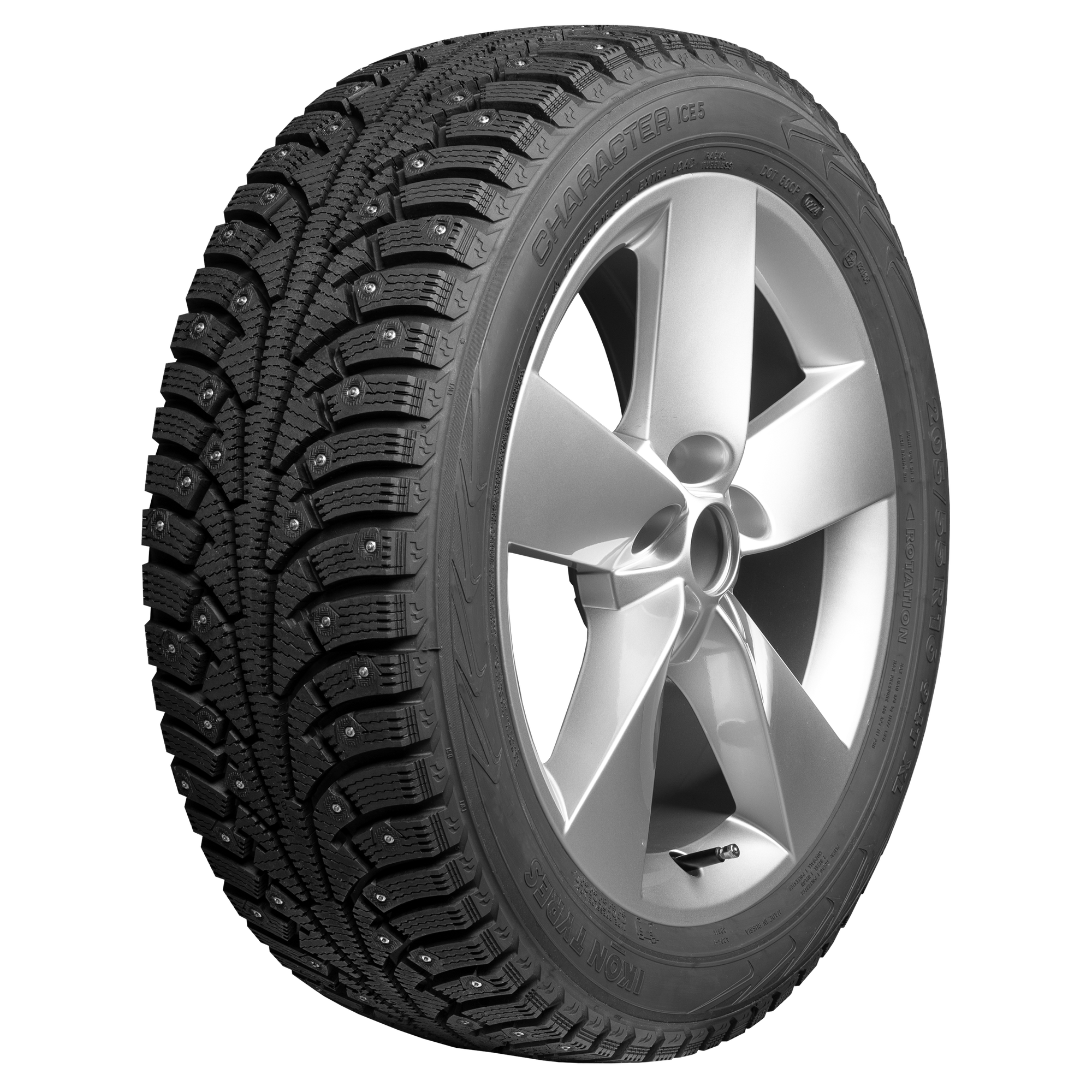 Шина зимняя шипованная Ikon Character Ice 5 195/60R15 92T XL для легковых автомобилей