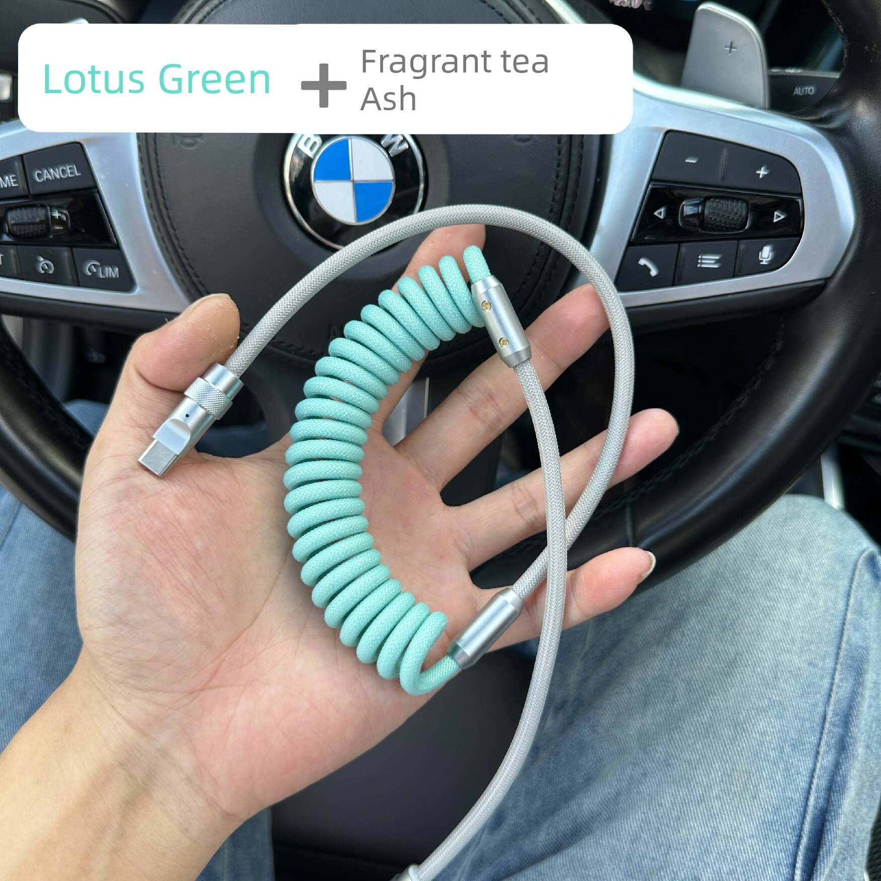 Type-C Lightning автомобильный кабель для подключения к CarPlay для iPhone 8-14, 27 Вт быстрой зарядки, цвета