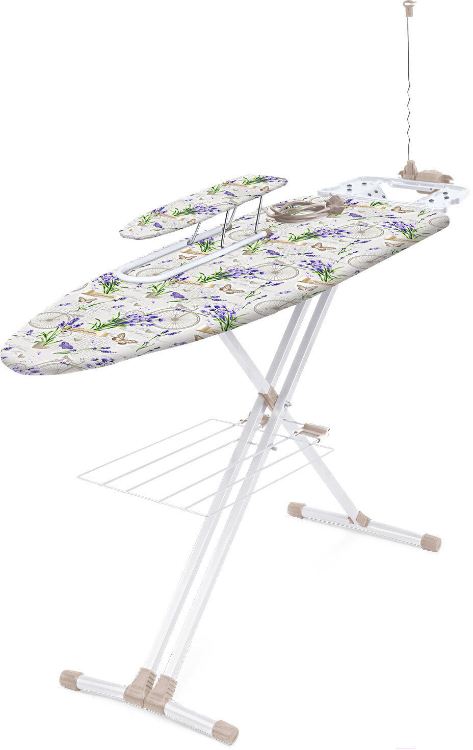Гладильная доска напольная Н9/15 с лавандой