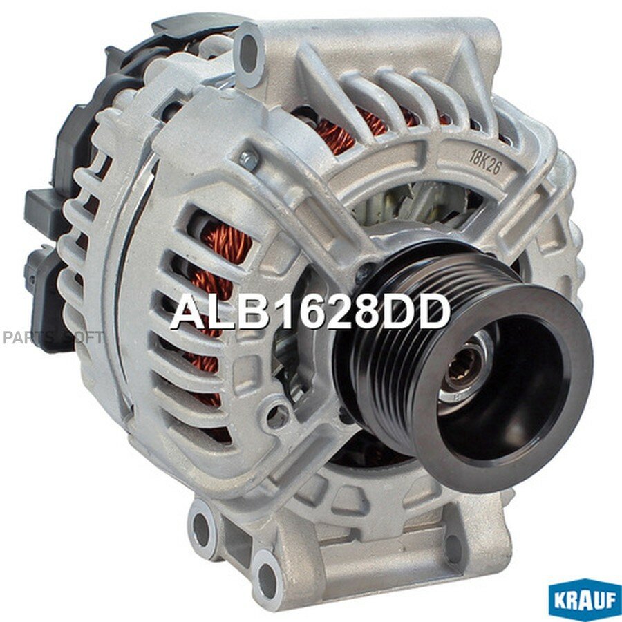 KRAUF ALB1628DD генератор! 98A, восстановленный\ Renault Logan/Clio/Megane/Kangoo 1.4/1.6 98-09
