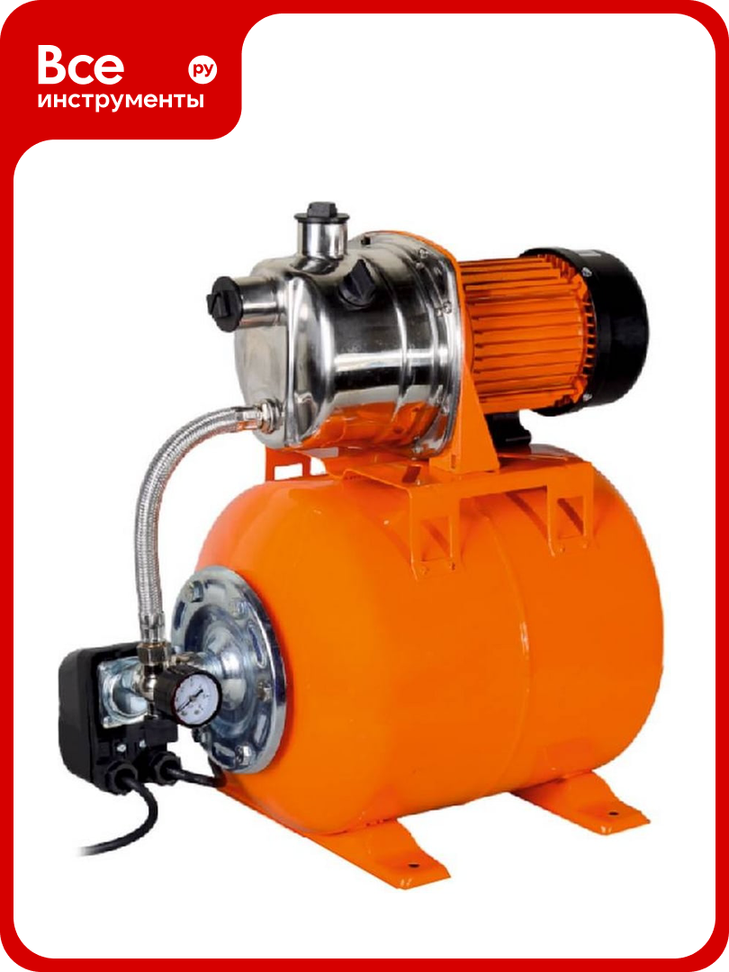 Насосная станция PROFLINE BASIC 800/42S (50 л/мин, Н-42 м, 19 л, нерж.) УТ-00049713