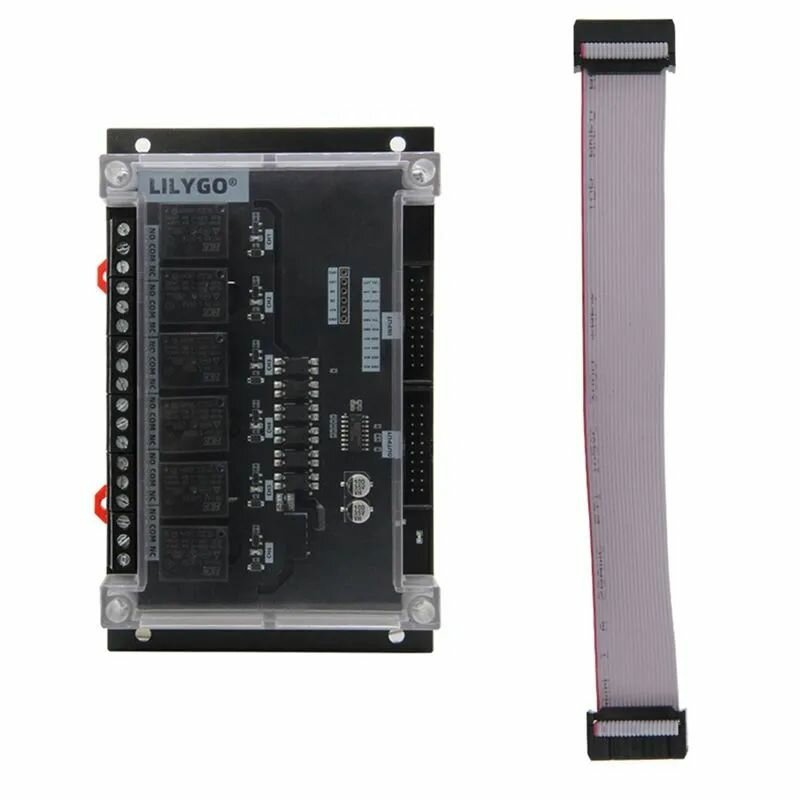 T-RelayS3 ESP32-S3 Плата разработки 6-контактных реле WiFi Bluetooth Беспроводной модуль расширения Многоплатный ЖК-дисплей