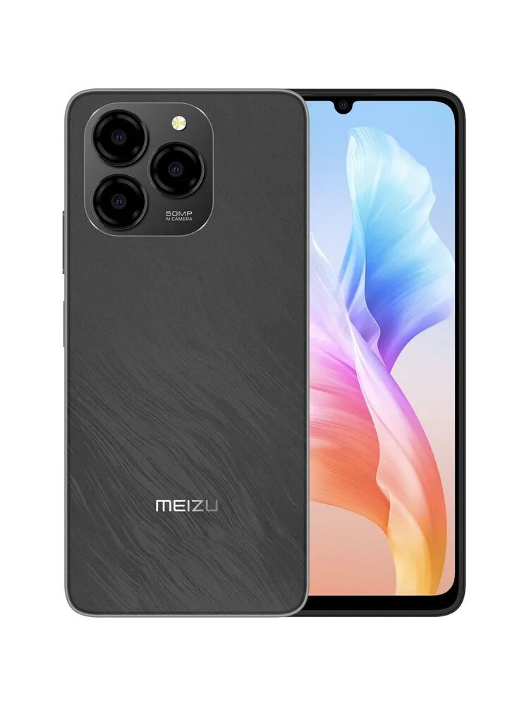 Meizu Смартфон Note 21 Ростест (EAC) 4/256 ГБ, черный