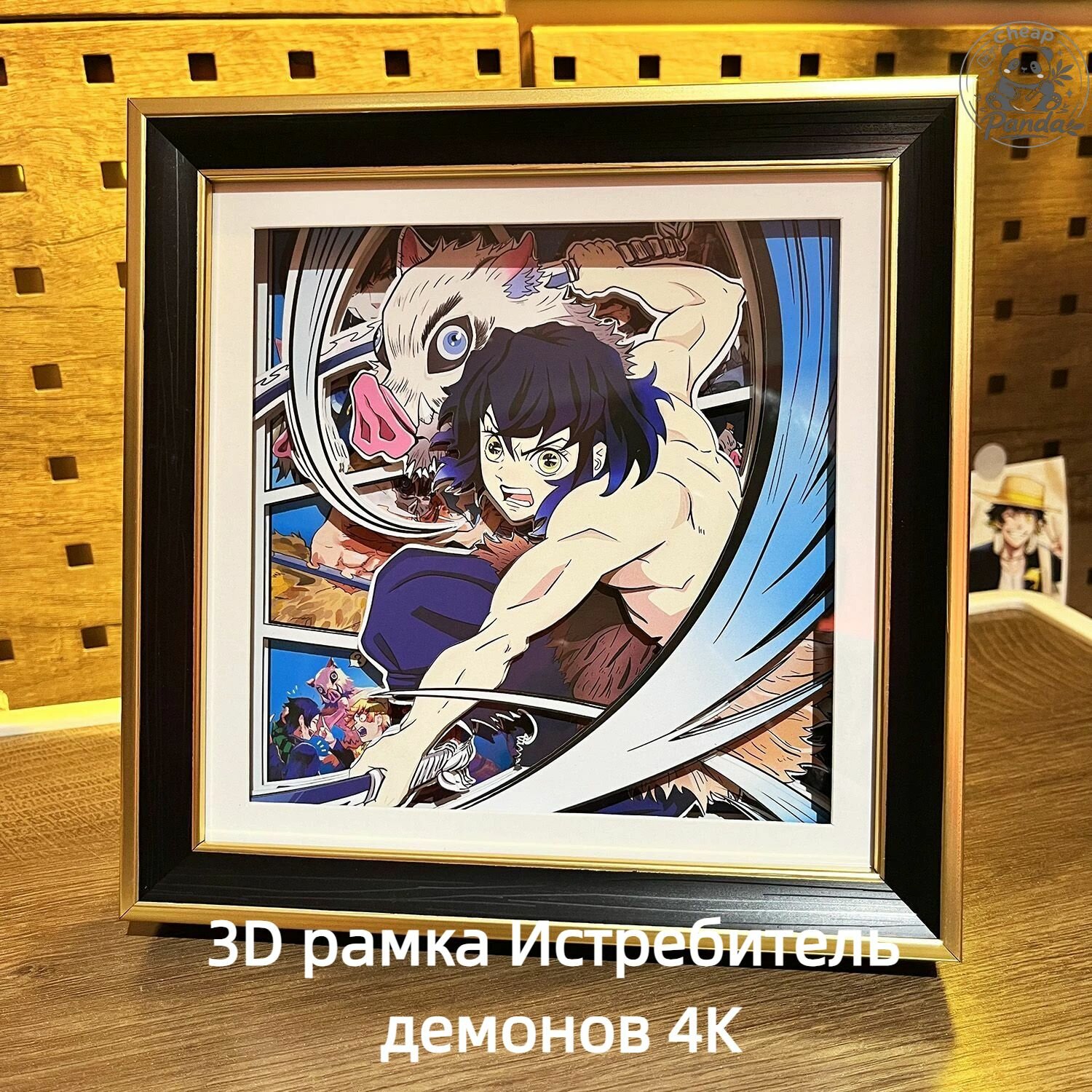 Истребитель демонов 4K Ультра Чёткое 3D Изображение, Памятные сувениры