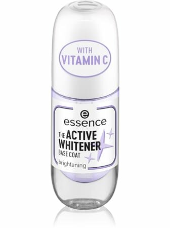 Лак для ногтей Essence Active Whitener, прозрачный, 8 мл