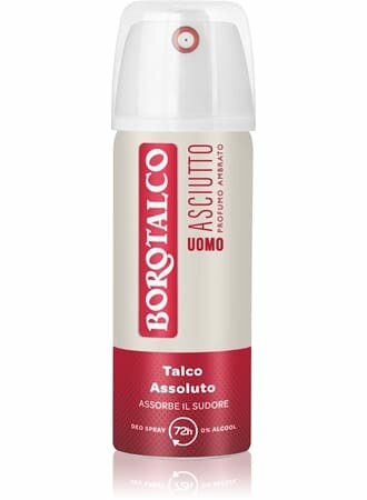 Дезодорант Borotalco MEN Dry, аромат amber, 40 мл