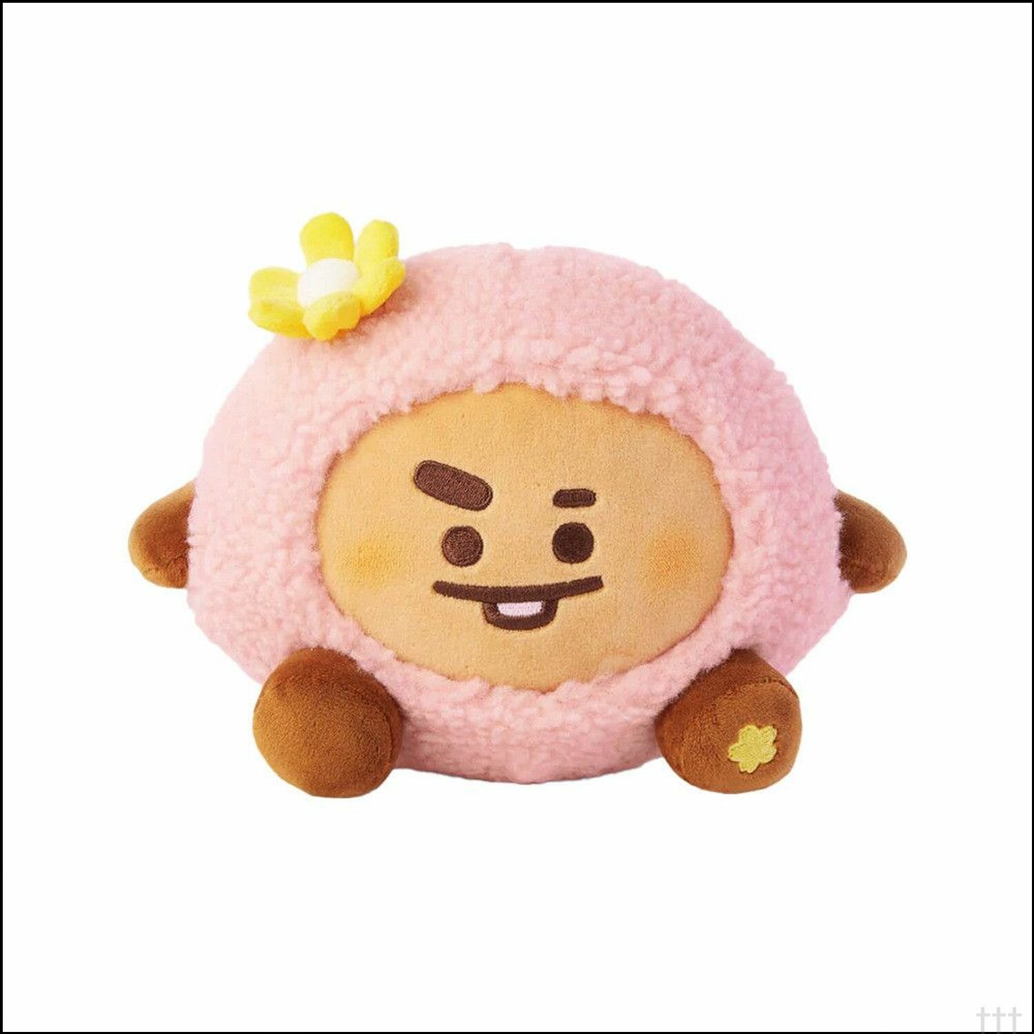 Плюшевая кукла-брелок BTS BT21 Spring Day Series Мягкая игрушка
