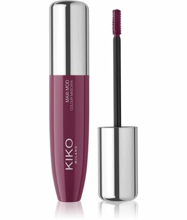 Тушь для ресниц KIKO Milano Maxi Mod Colour Mascara, оттенок 03 plum, 12 мл