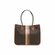 Сумка MICHAEL KORS, фактура тиснение, коричневый