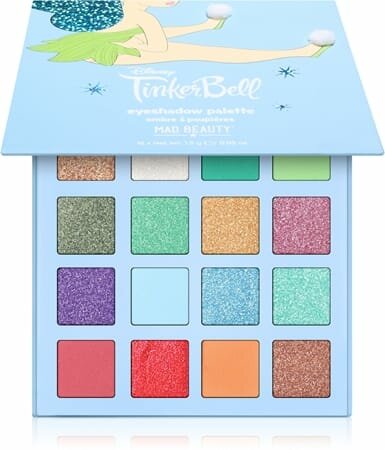 Тени для век Mad Beauty Tinker Bell, разноцветные, 16 1,5 г