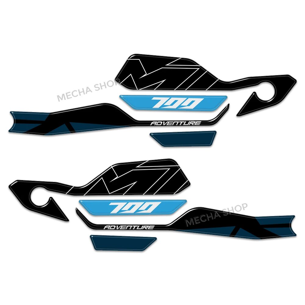 Для CFMoto 700MT ADV MT 700 ADV аксессуары для мотоциклов 3D наклейка защита рук Handguards- A