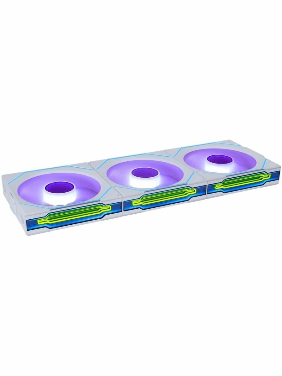 Вентилятор Lian Li Uni Fan SL-INF Wireless 120 3шт, 120мм, 4-pin, 2300об/мин, 29.2 дБ, ARGB, белый, Ret g99.12slin1w3w. r0