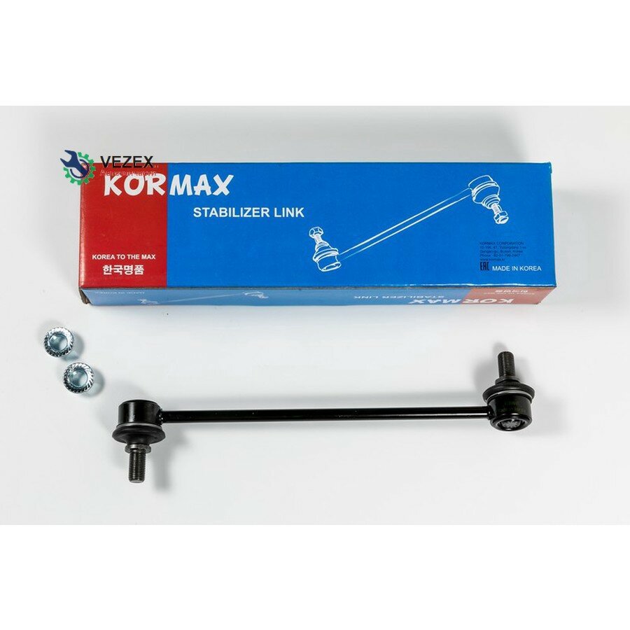 KORMAX KSL006L Стойка стабилизатора, передняя левая CLKH15L (made in Korea)