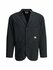 Пальто DANTON Logo-patch button-up coat, размер 42, blue