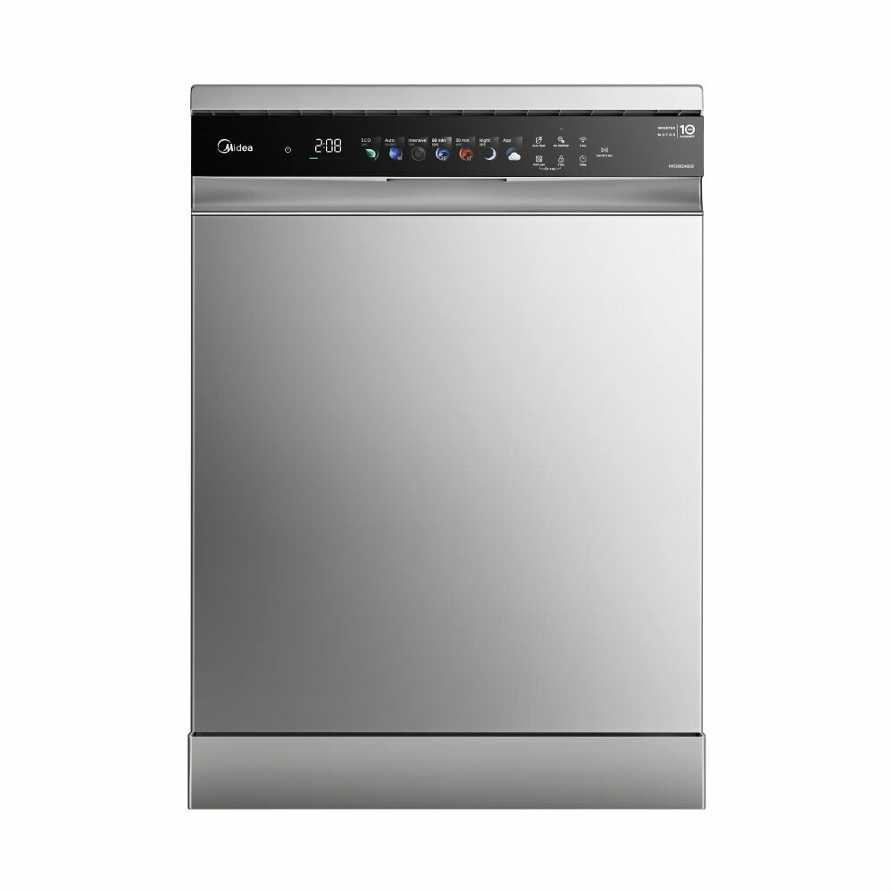 Посудомоечная машина Midea MFD60S460SI, инверторный мотор, сенсорное управление, 60см