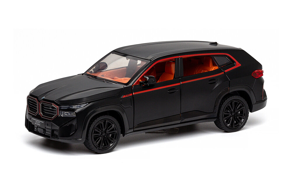 Модель коллекционная PAUDI Bmw G09 xm label red 2026 matt black / бмв хм матовый черный (длина 20 см без коробки)