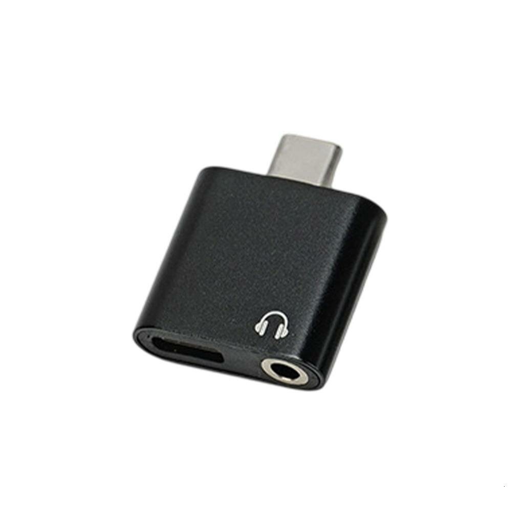 USB-C–3,5 мм конвертер, Черный
