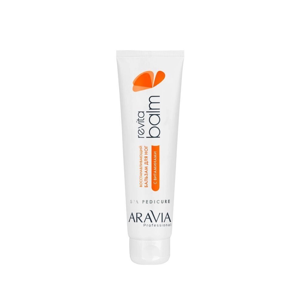 Aravia Бальзам для ног восстанавливающий с витаминами Professional Spa Pedicure Revita Balm 100мл