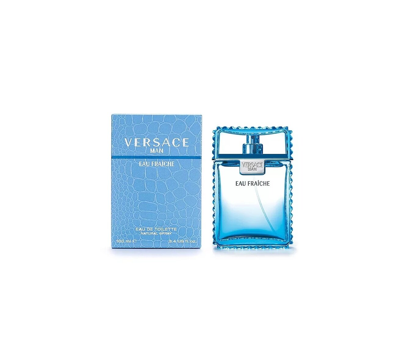 Versace Man eau Fraiche 100 мл туалетная вода для мужчин, древесный, водяной