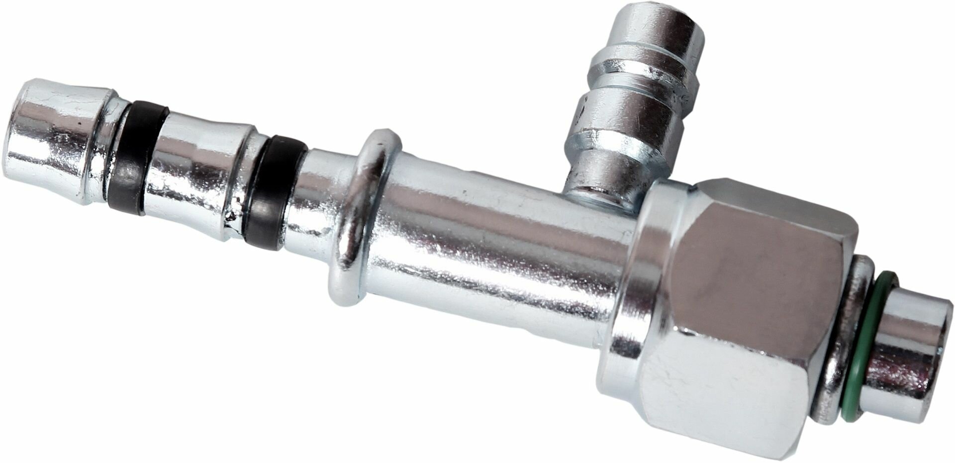 Фитинг аналог Manuli 10мм 1/2 №8х180 O-RING 3/4 -16UNF c заправочным портом HP TITAN