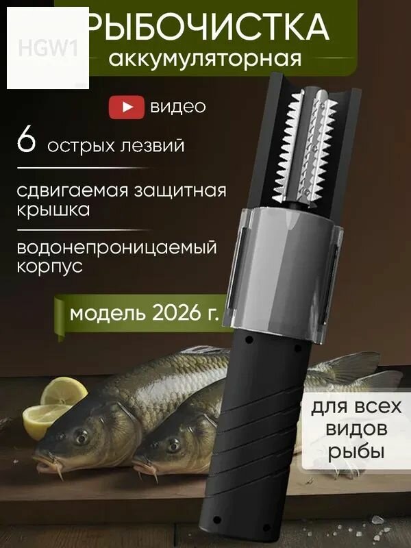 Рыбочистка аккумуляторная