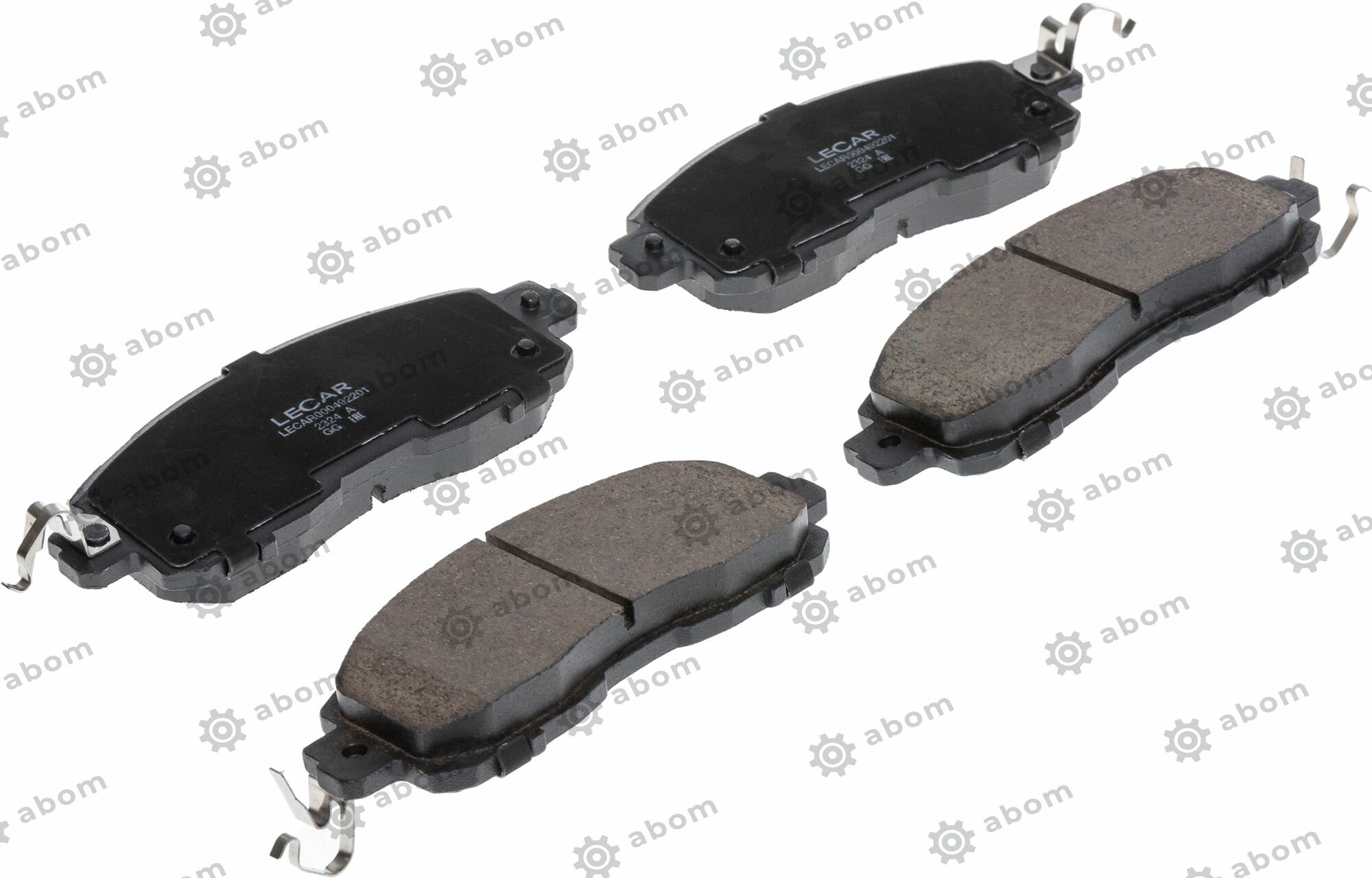 Тормозные колодки дисковые Передние сист. Sumitomo Nissan Juke 10- Teana 03- LECAR LECAR000492201