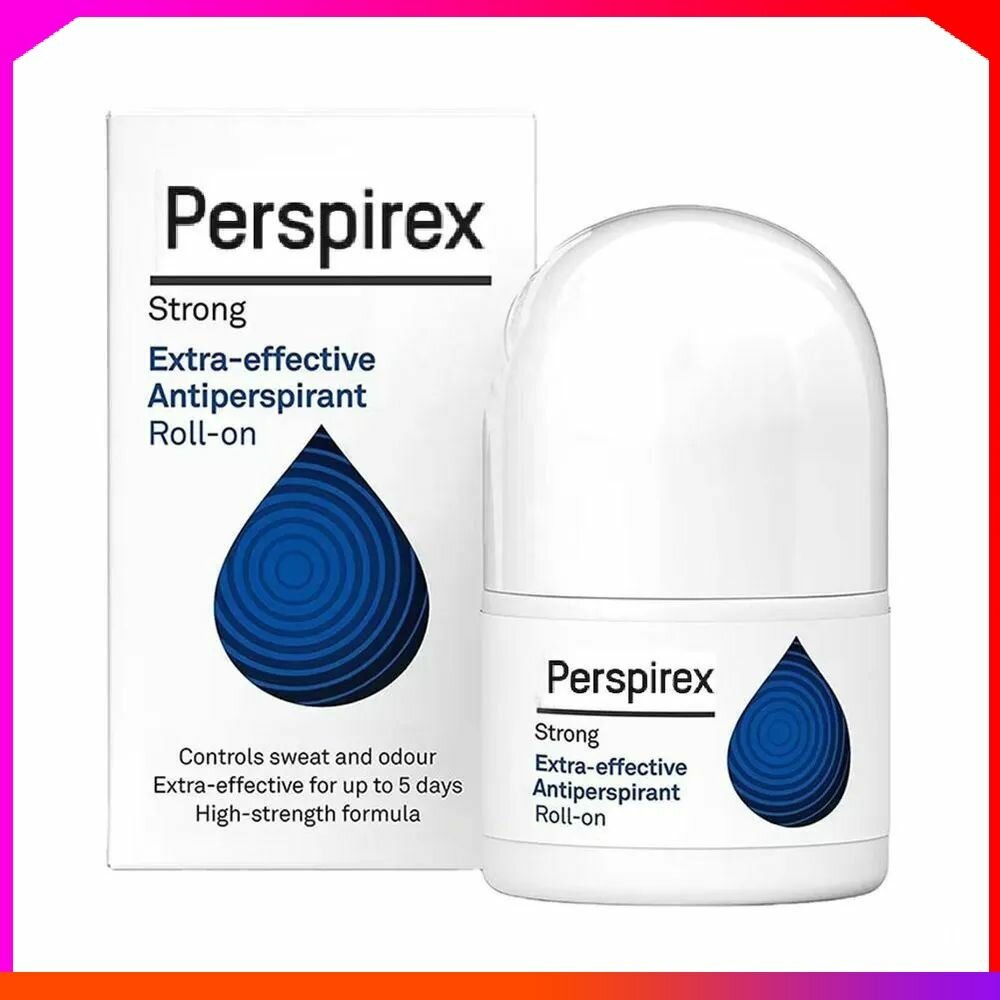 Дезодорант perspirex 20 мл strong от избыточного потоотделения на ногах, подмышках, ладонях