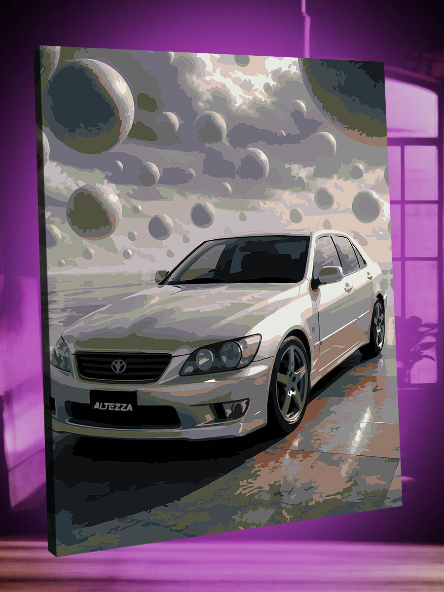 Картина по номерам Toyota Altezza (Lexus IS300)