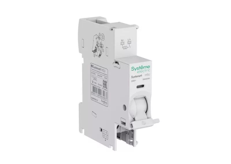 Расцепитель максимального напряжения MSU AC 230В U>275В Systeme9 SE S9A50006