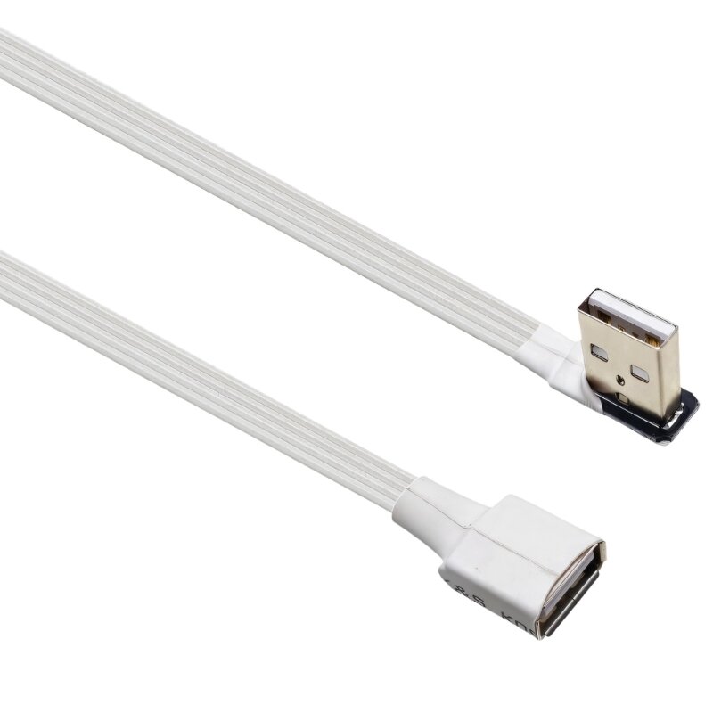 Белый удлинительный кабель USB2.0 от мужчины к женщине-0,2 м-LE