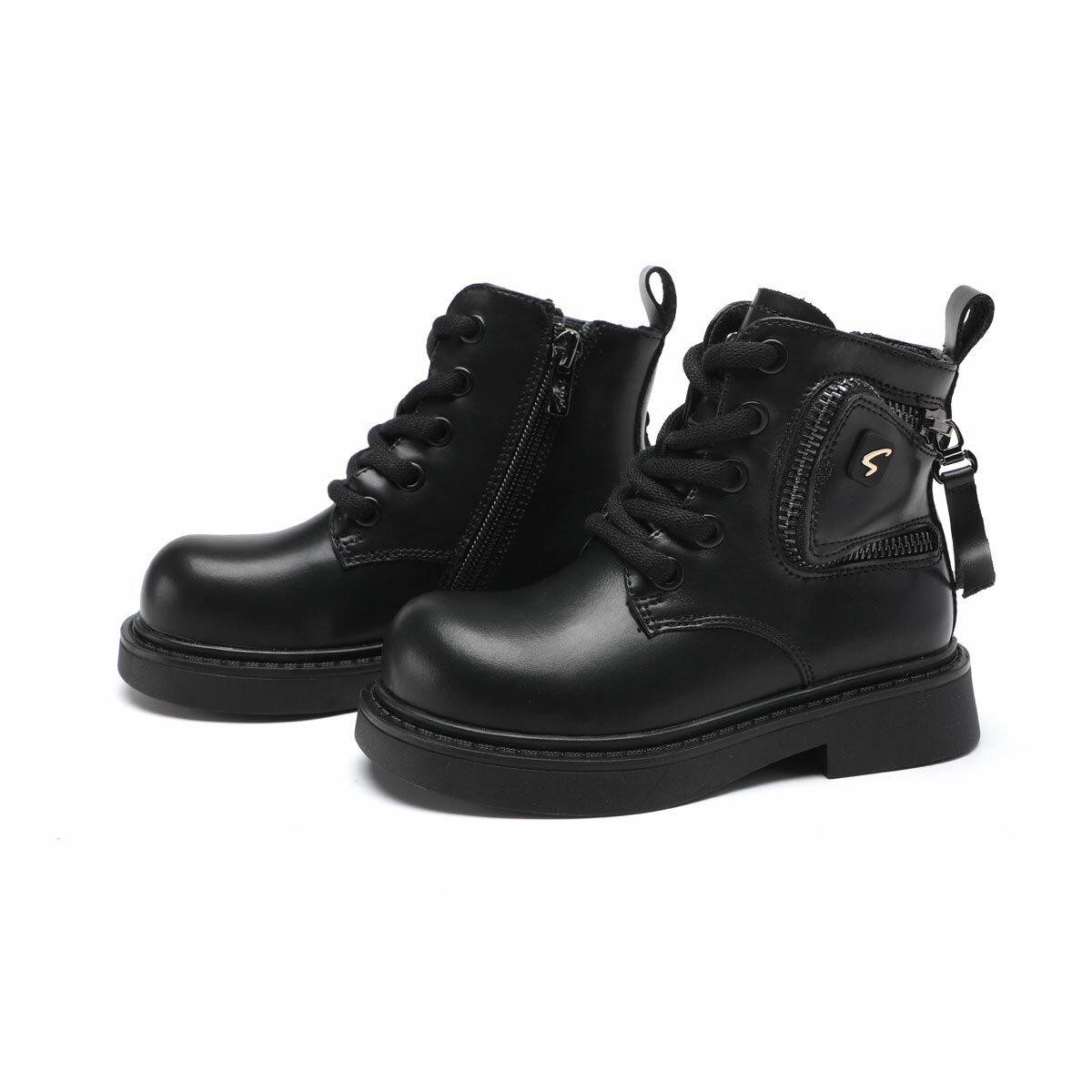 Ботинки берцы Satchi Combat Boots, размер 26, желтый — фото 1