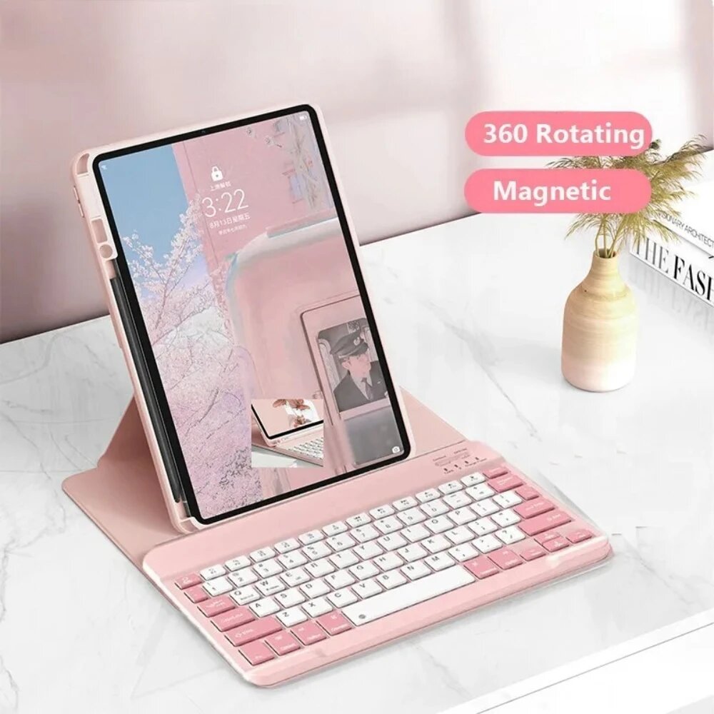 Магнитный чехол-клавиатура для Xiaomi Pad 7 Pro / Mi Pad 6 Pro 11.2" Xiaomi Pad 6 Pro 11, Spanish