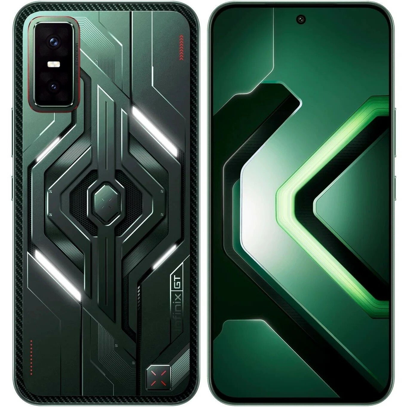 Смартфон Infinix GT 30 8/256 ГБ RU/ЕАС, NFC, Dual nano SIM, зеленый