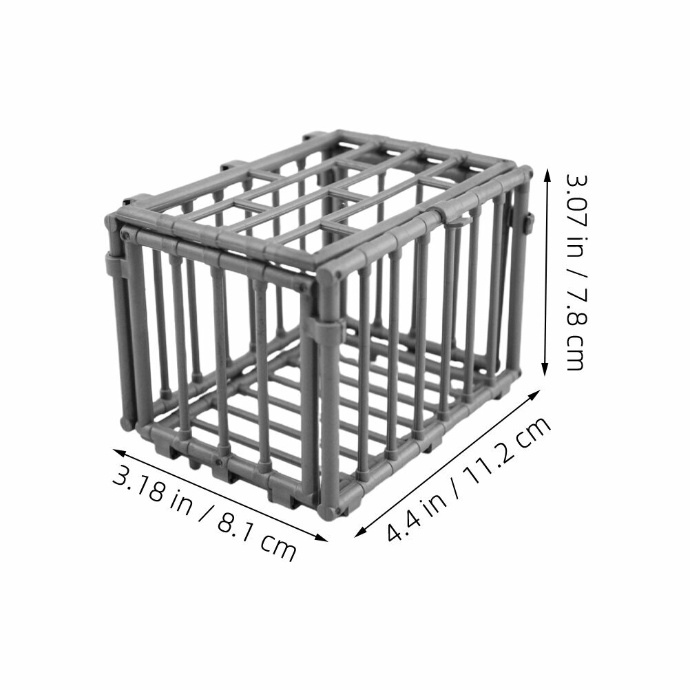 Красивая Мини Клетка Для Декора Дома Размером 11.20X8.10X7.80Cm