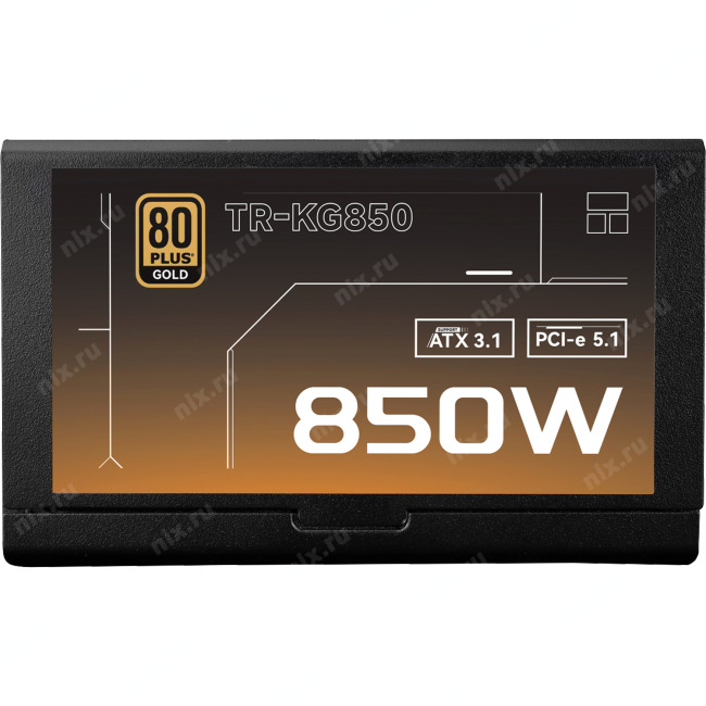 TR-KG850 Thermalright Блок питания 850W/ Power Supply Thermalright, 850W 80+ Gold (ATX, 3.1, PCIe 5.1, Full modular, 1