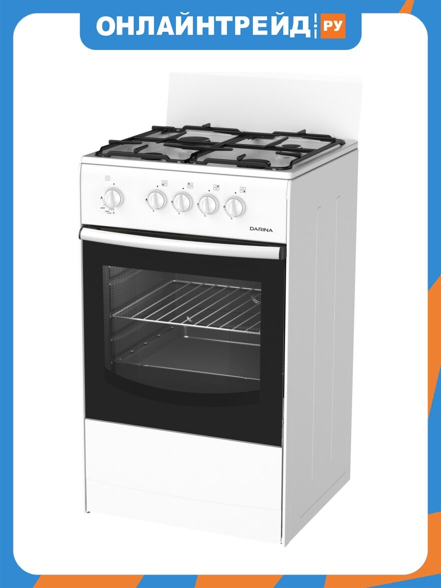 Плита газовая Дарина Darina S GM 441 001 W