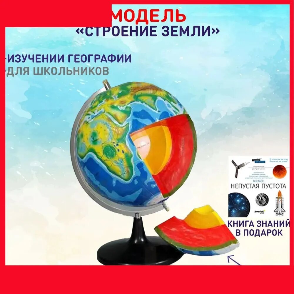 Глобус географический премиум-HU