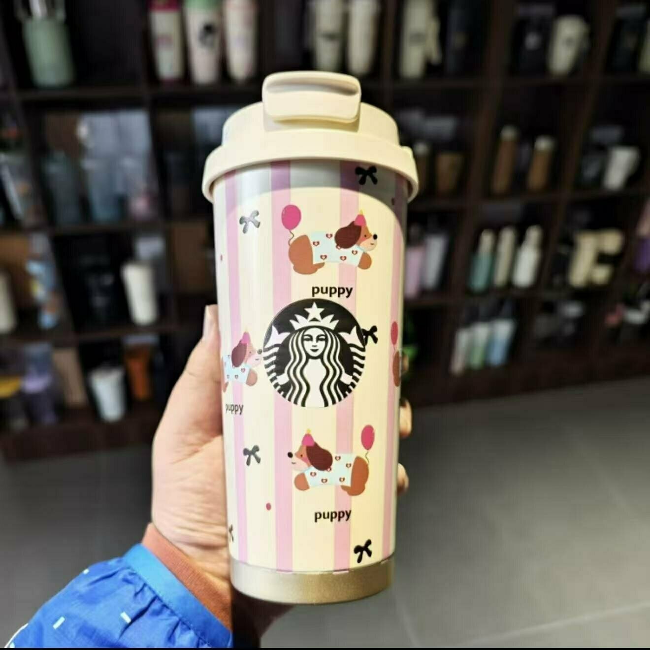 Новая культовая автомобильная термокружка Starbucks из нержавеющей стали, 520 мл.