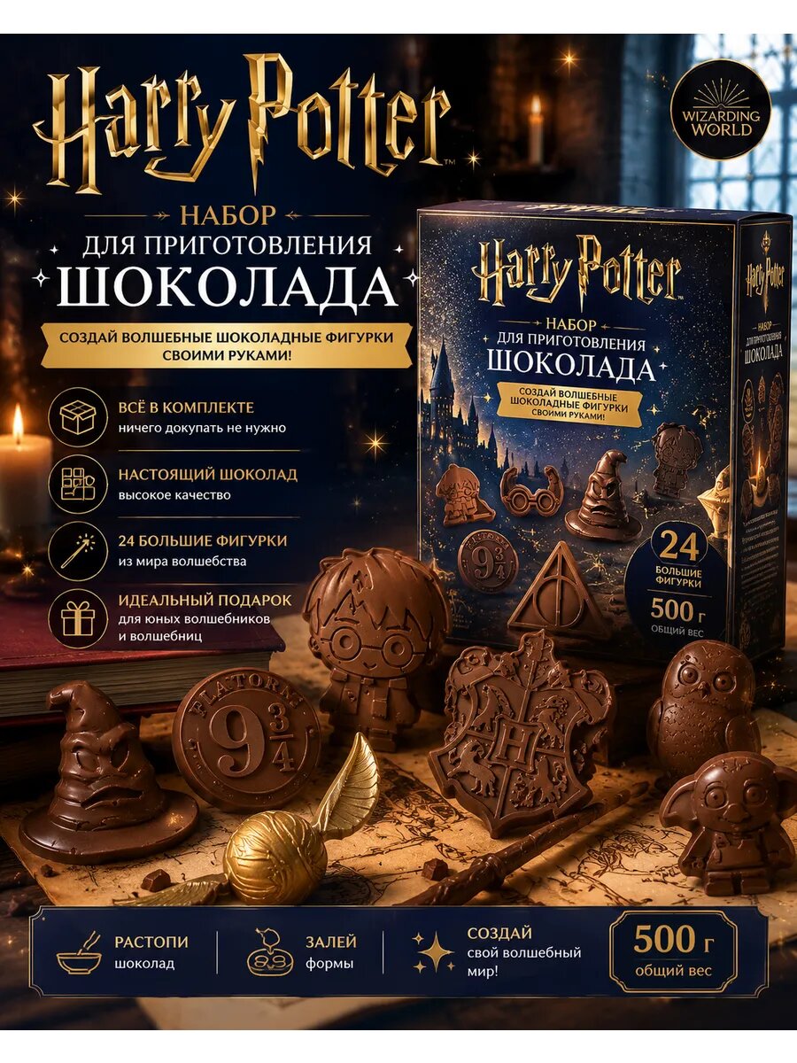 Набор для приготовления шоколада Harry Potter Подарок