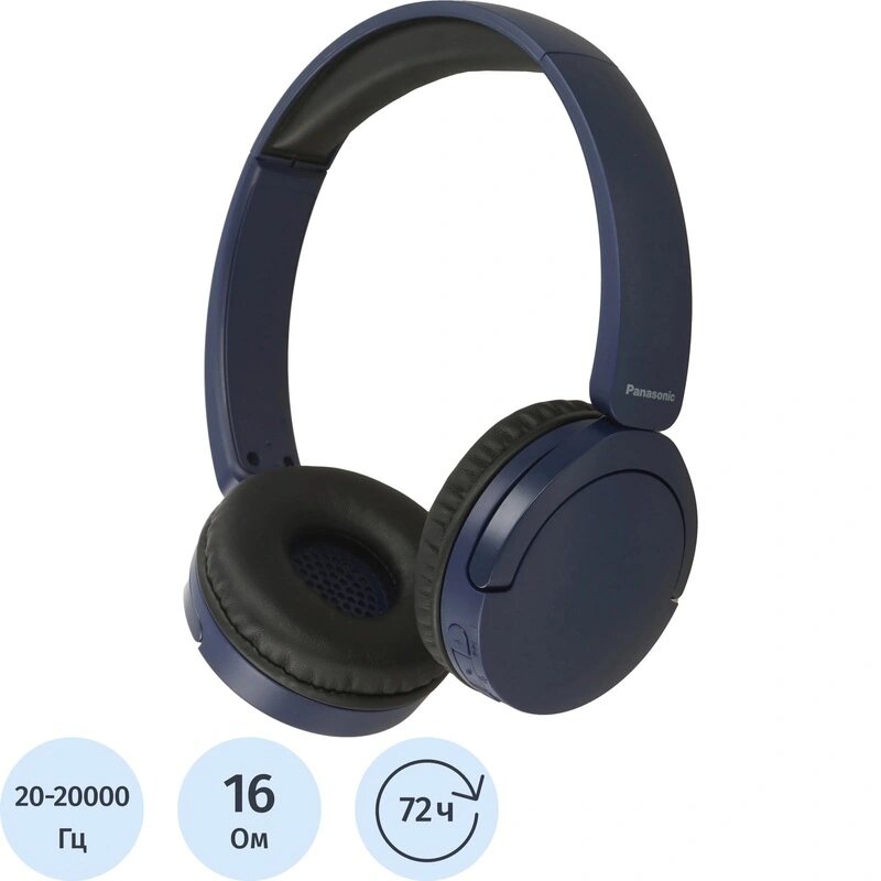 Наушники беспроводные Panasonic RB-HF630BG-A синие Арт. 2318090