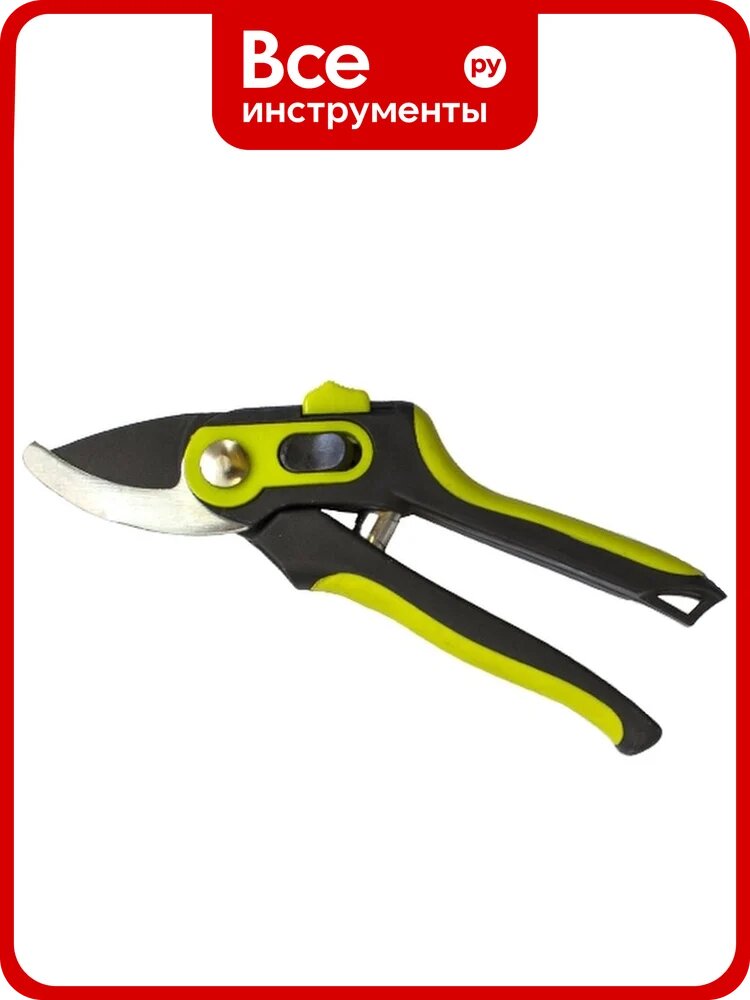 Садовый секатор в пластиковом корпусе с верхней фиксацией WMC TOOLS HW19120401-1 50032