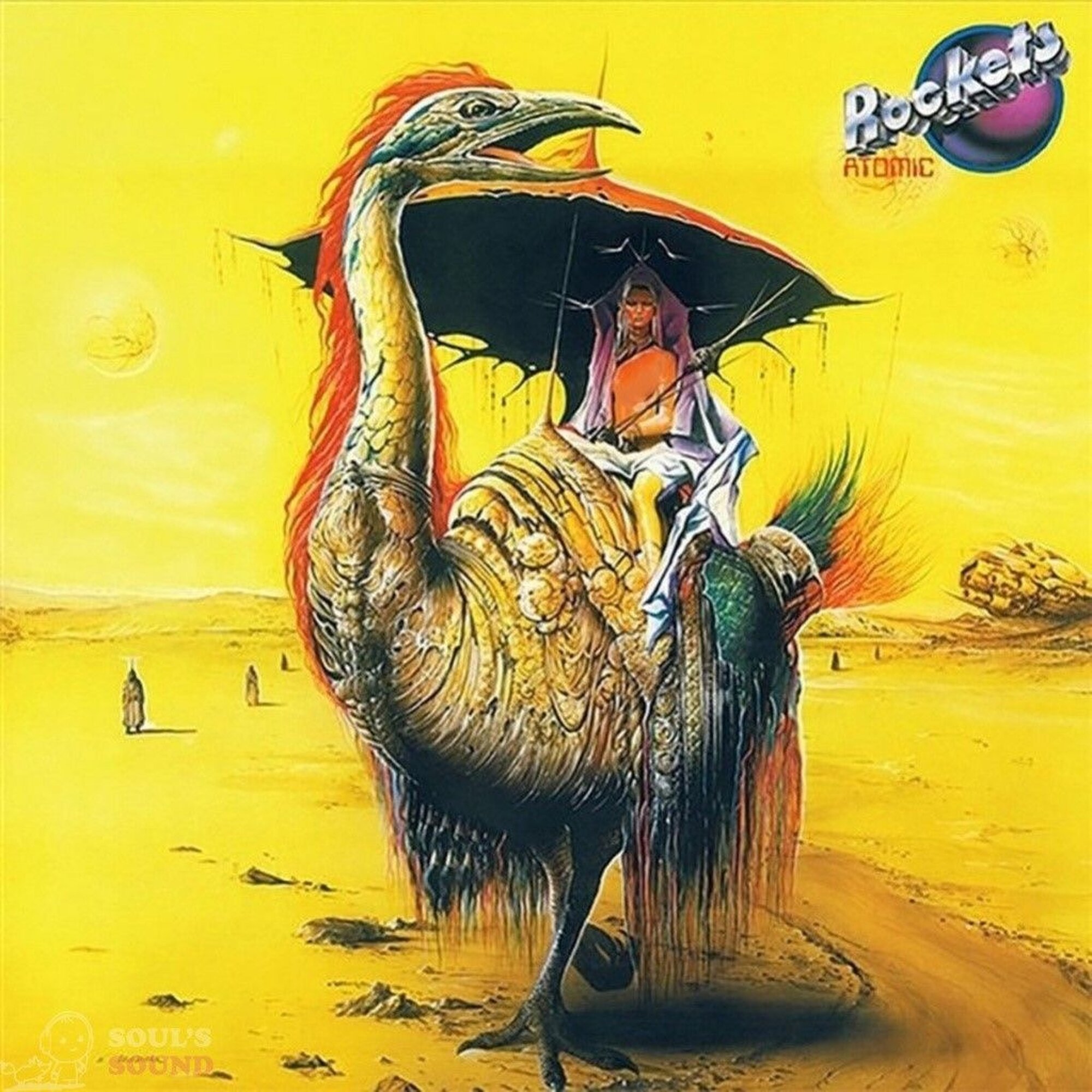 ROCKETS - Atomic (Италия, LP, Reissue, Gatefold, 180g, Black Vinyl) Виниловая Пластинка